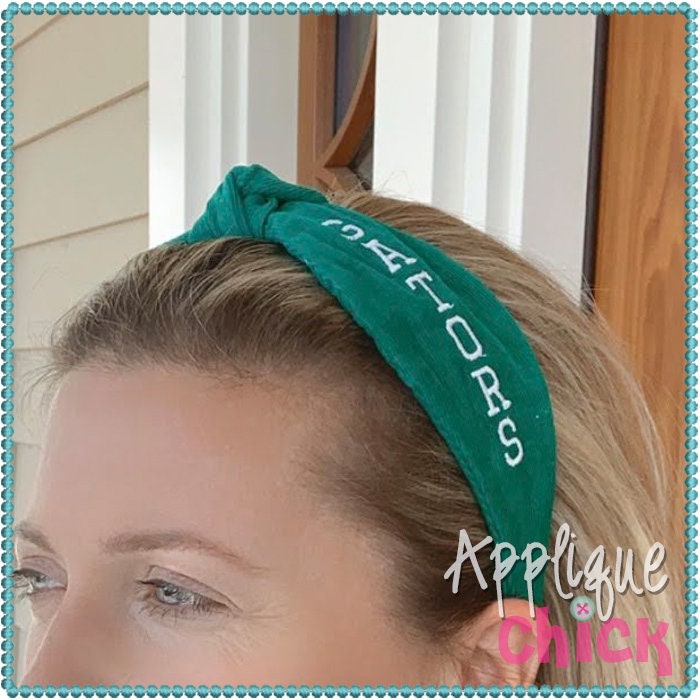 Headband Machine Embroidery Design ITH in the Hoop Gathered - Etsy