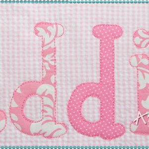 Funky Applique Font - Etsy