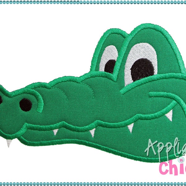 Alligator Applique - Etsy