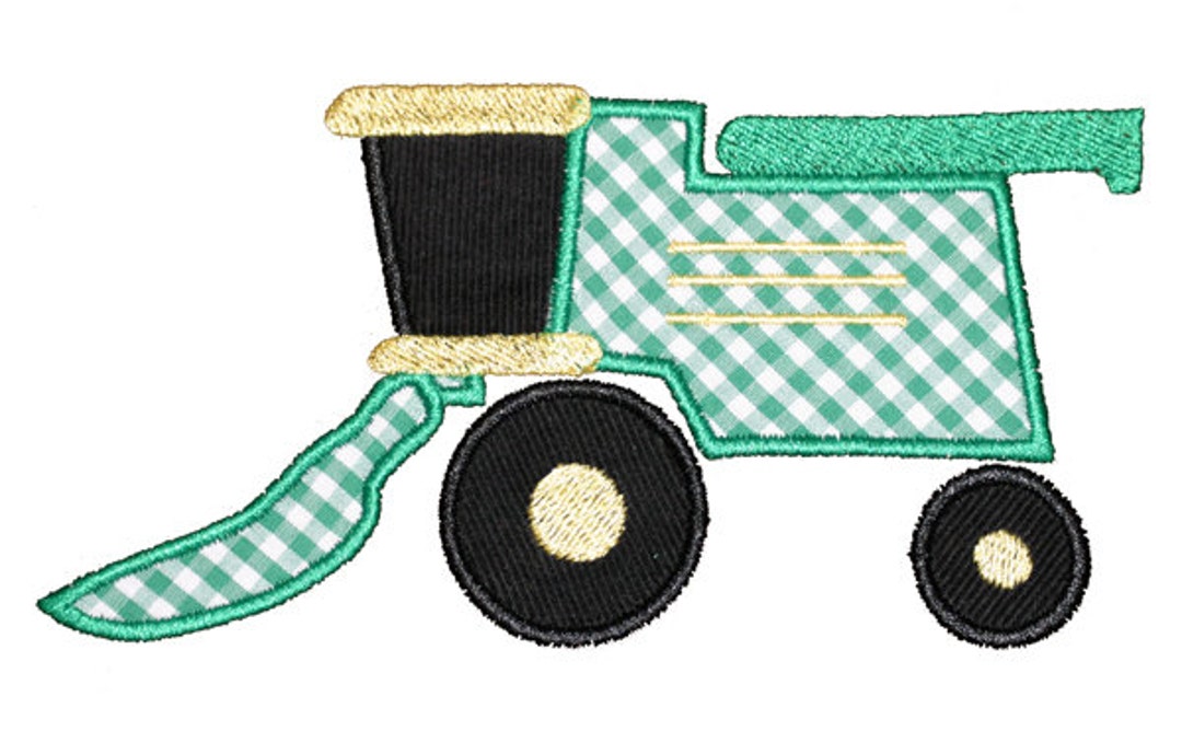 Combine Applique Design Farming - Etsy