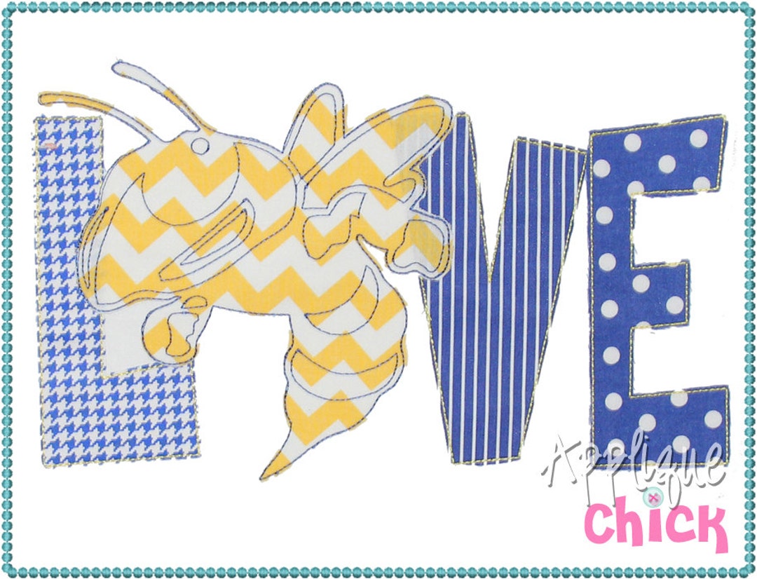 Jackets Love Applique Design - Etsy