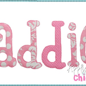 Funky Applique Font - Etsy