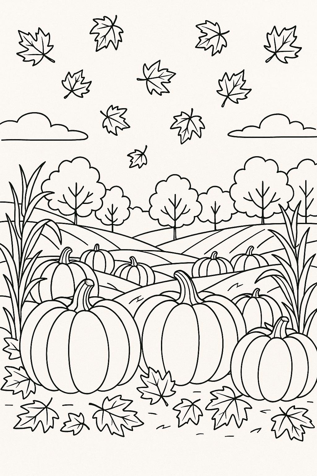 Autumn & Halloween Coloring Book: Cozy Fall Designs (PDF Printable) - Etsy