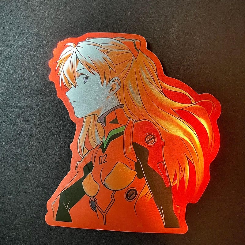 Anime Waifu Vinyl Stickers - Etsy