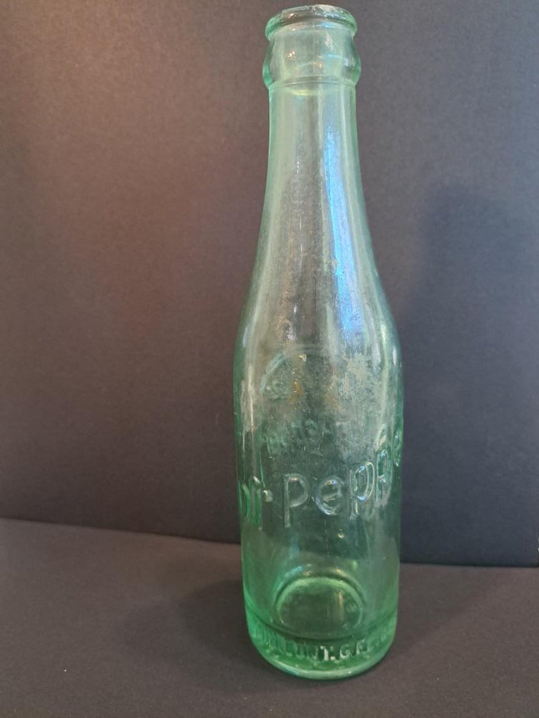 Vintage Dr Pepper Bottle - 1952 - BIG SPRING, TEX - Etsy