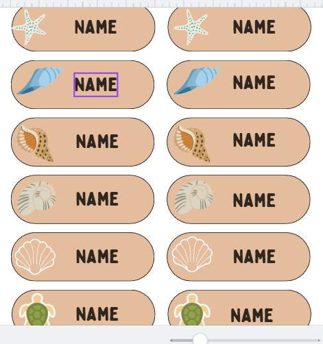 Editable Name Tags Template | Printable Name Badge | Canva Template ...