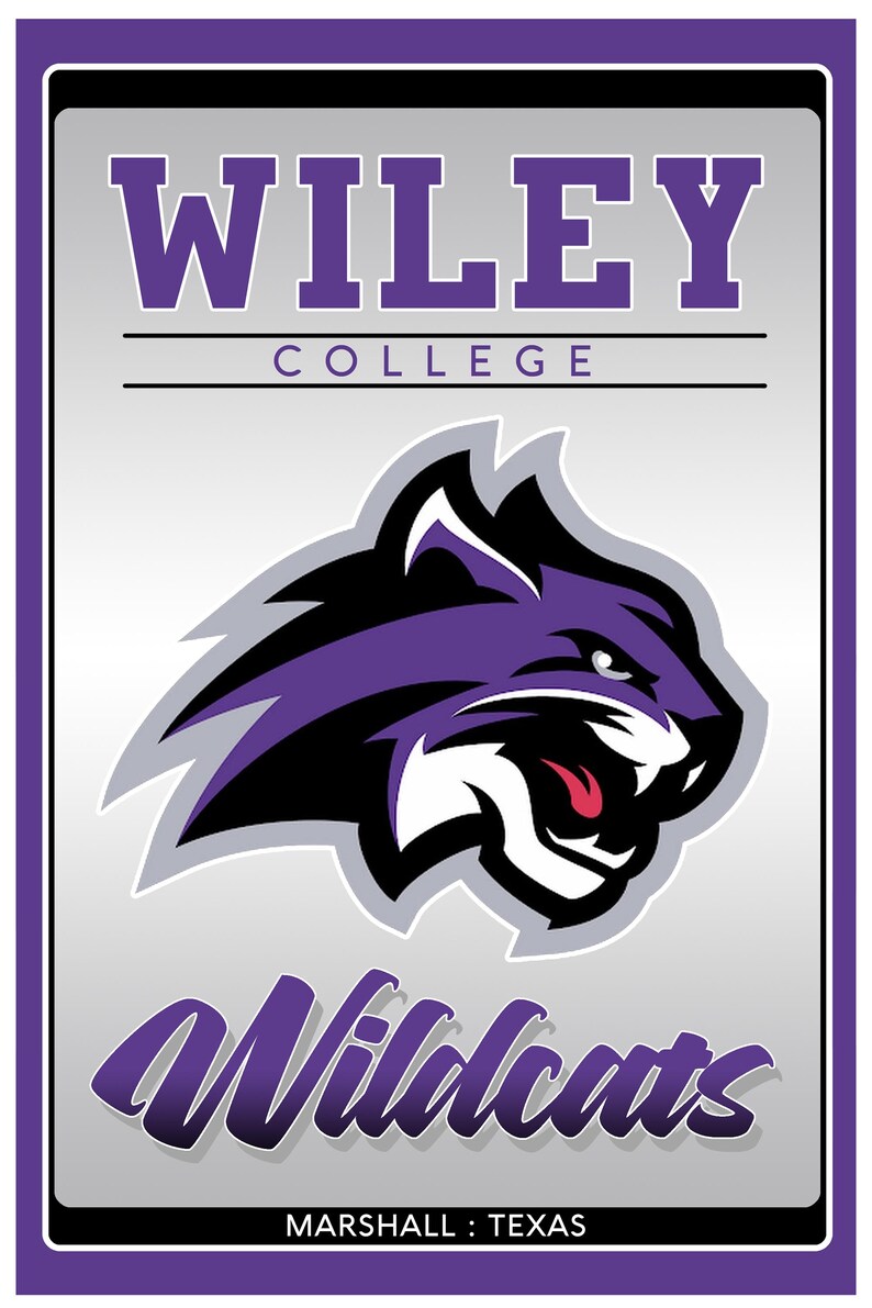 Wiley College Digital Download Poster, HBCU Wall Art, Dorm Decor ...