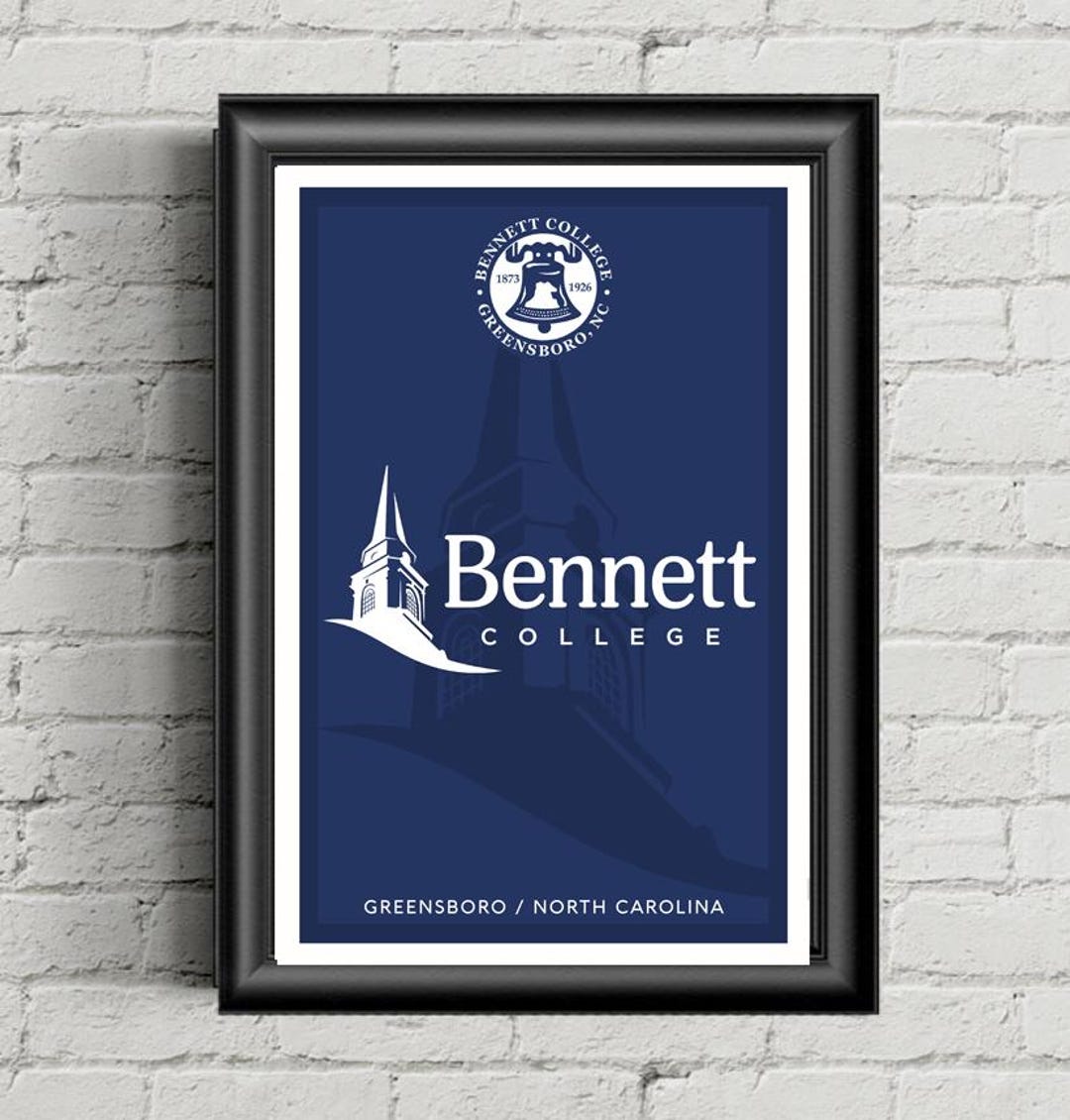 Bennett College Digital Download Poster, HBCU Wall Art, Dorm Decor ...