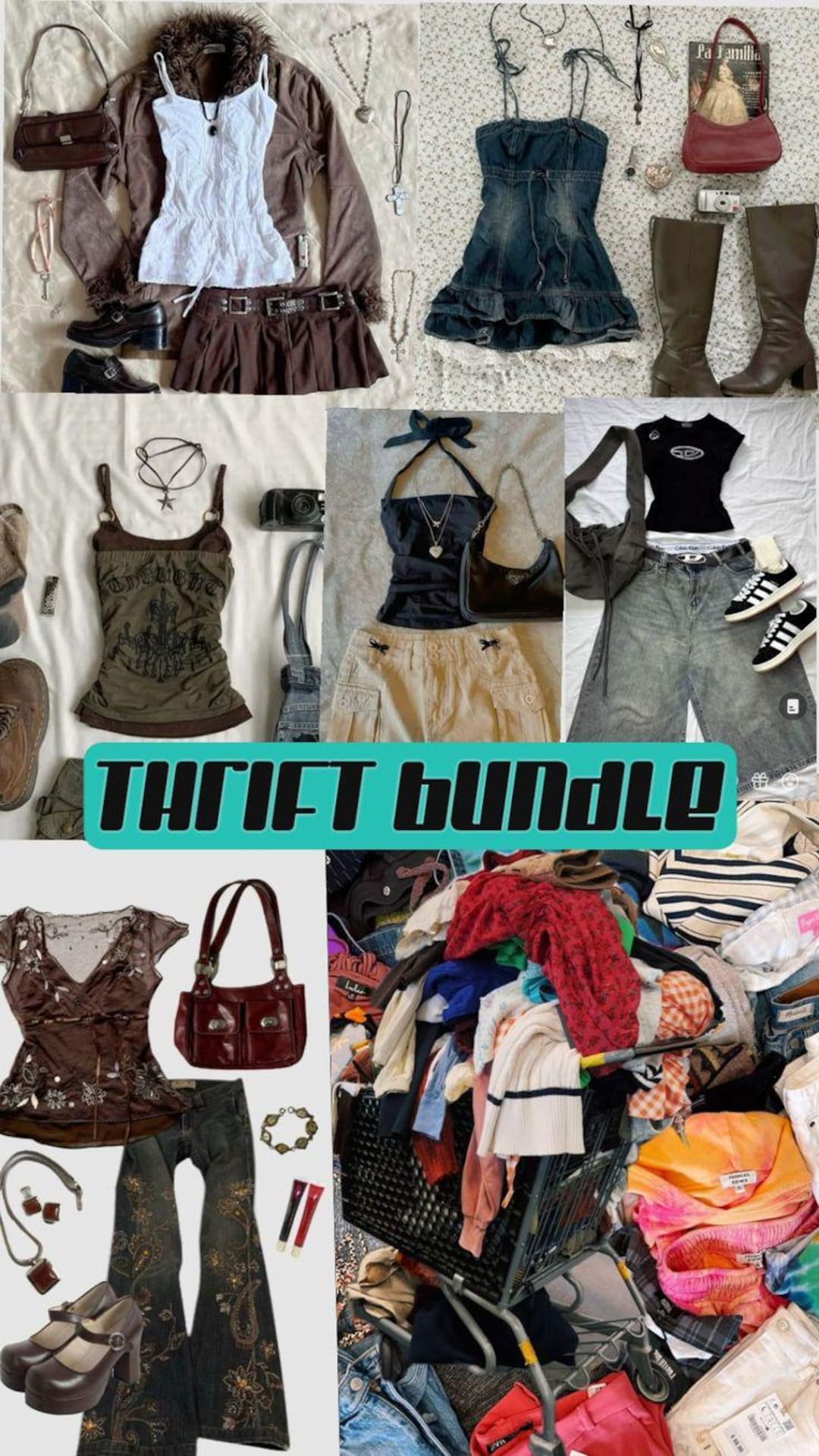 Personalized Thrift Style Bundle: Custom Clothing - Etsy