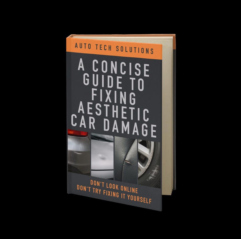 A Concise Guide to Fixing Aesthetic Car Damage - Etsy