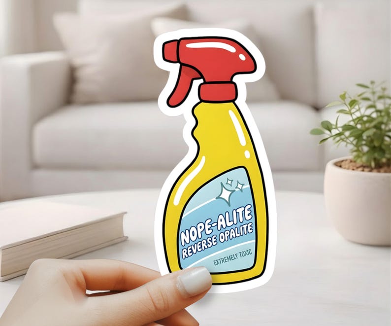 Nope-alite Sticker - Opalite Inspired Spray Bottle Decal - Buy 1 Get 1 ...