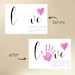 PRINTABLE Valentines Day Handprint Art Craft for Kids, Baby Toddler ...