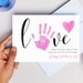 PRINTABLE Valentines Day Handprint Art Craft for Kids, Baby Toddler ...