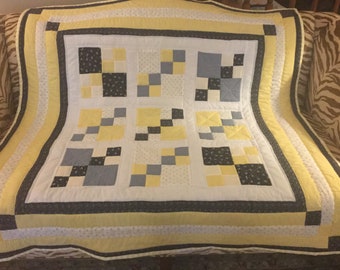 Yellow Baby Quilt - Etsy