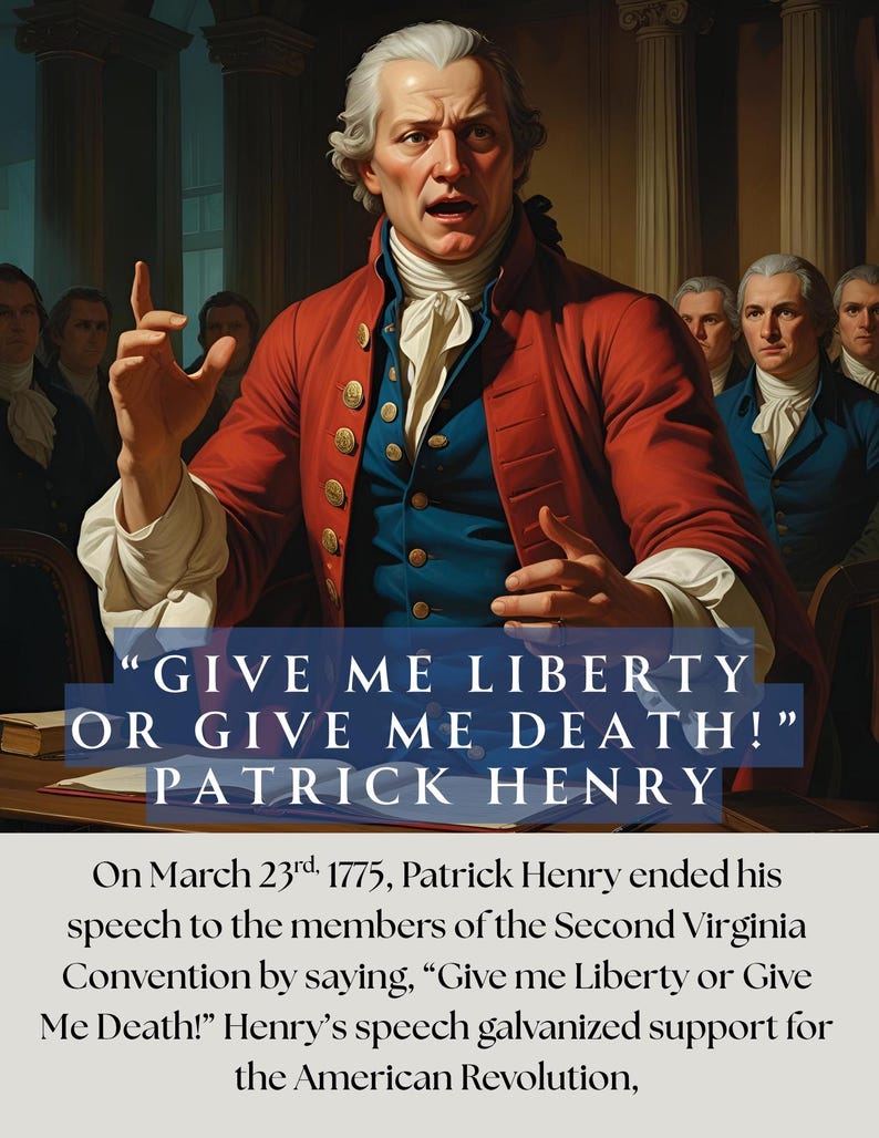 United States History Classroom Posters - Features 10 Iconic Speeches ...