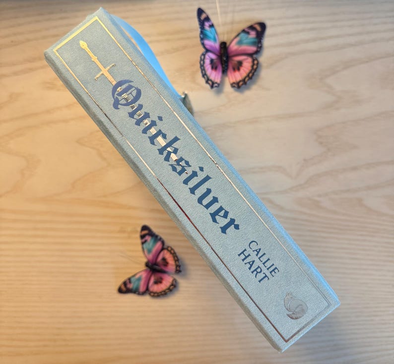 Quicksilver by Callie Hart | Special Handmade Edition | Custom Rebind ...