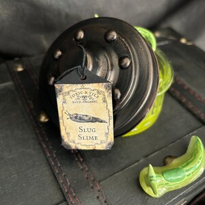 Slug Slime Potion / Apothecary Jar / Realistic Slime and Escaping Slugs ...