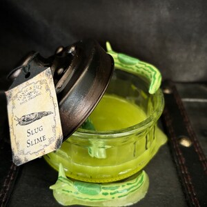 Slug Slime Potion / Apothecary Jar / Realistic Slime and Escaping Slugs ...