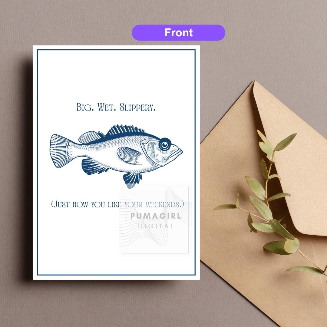 Printable Original Funny Adult Folded 5x7 Blank Greeting Card ...