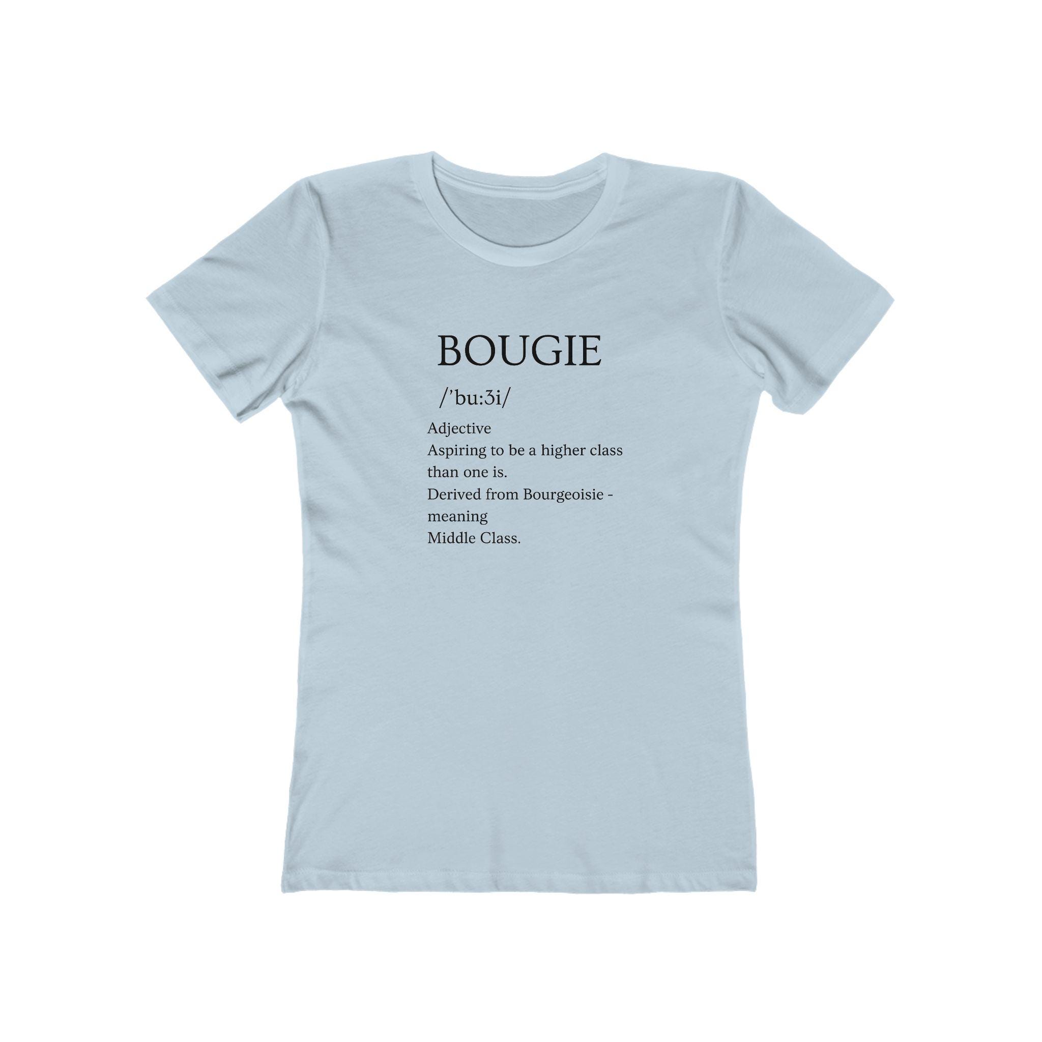 Bougie Definition T-shirt | the Boyfriend Tee for Women - Etsy