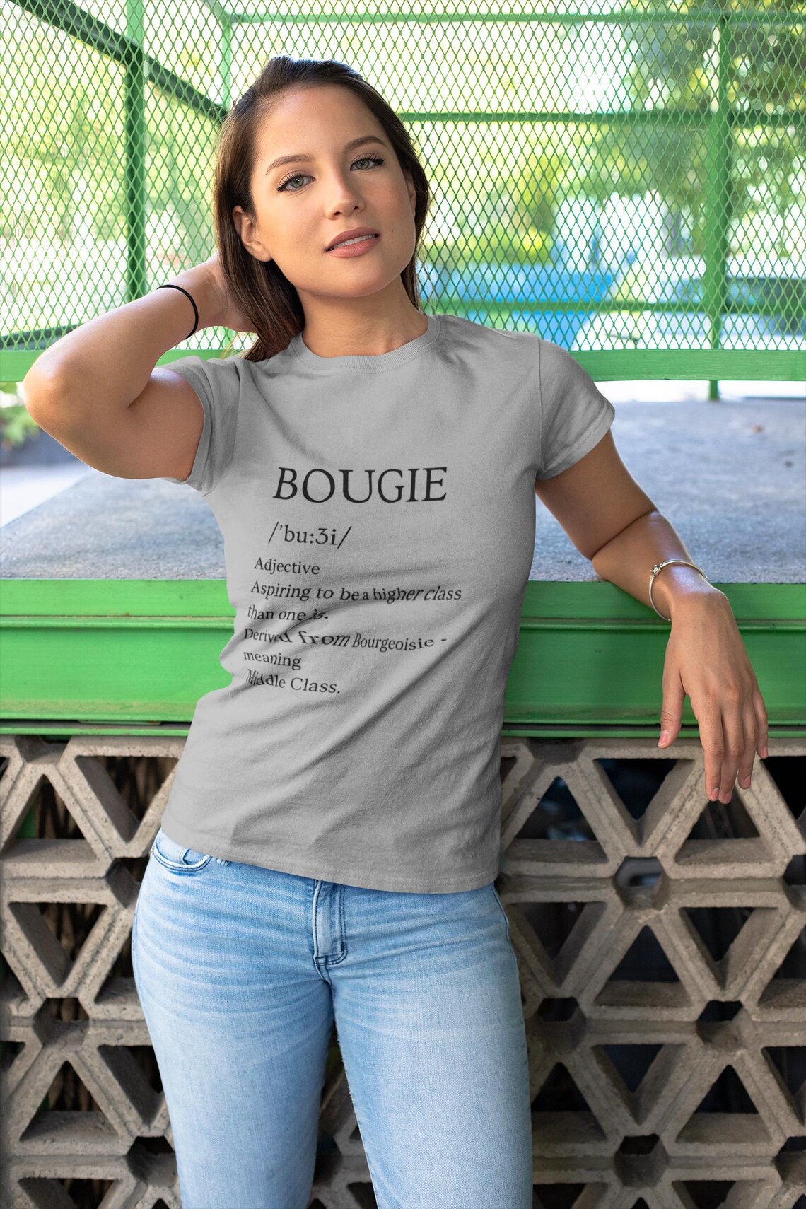 Bougie Definition T-shirt | the Boyfriend Tee for Women - Etsy
