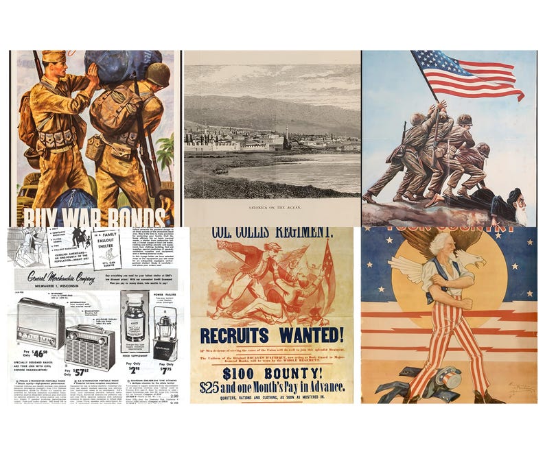 Vintage Civil Defense Cold War Poster | Vintage Poster Scrapbook Junk ...
