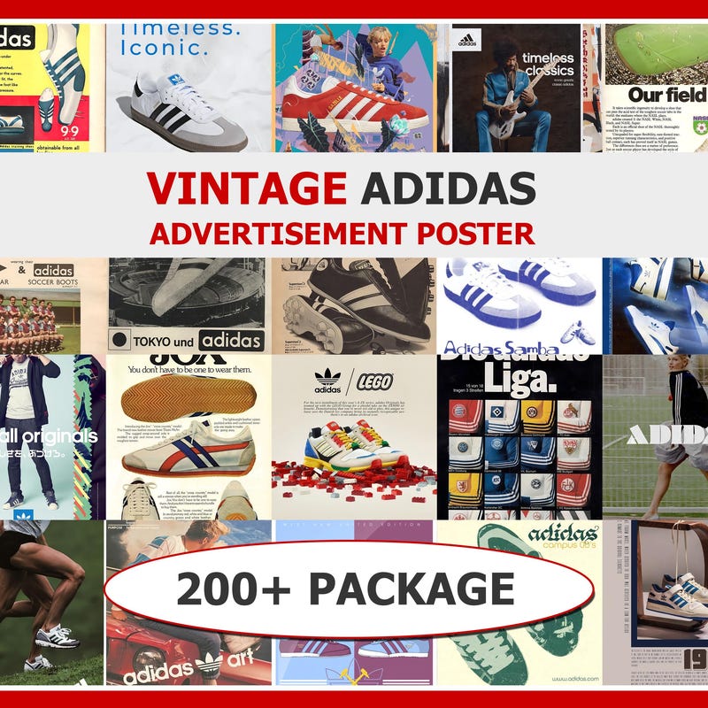 Adidas Posters - Etsy UK