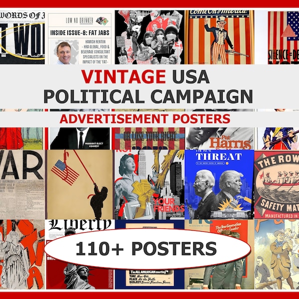 Us Politics Posters - Etsy