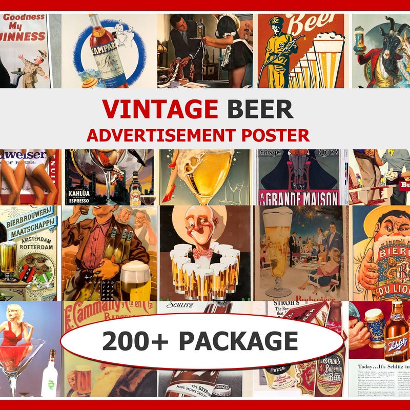 Beer Posters Set Digital - Etsy