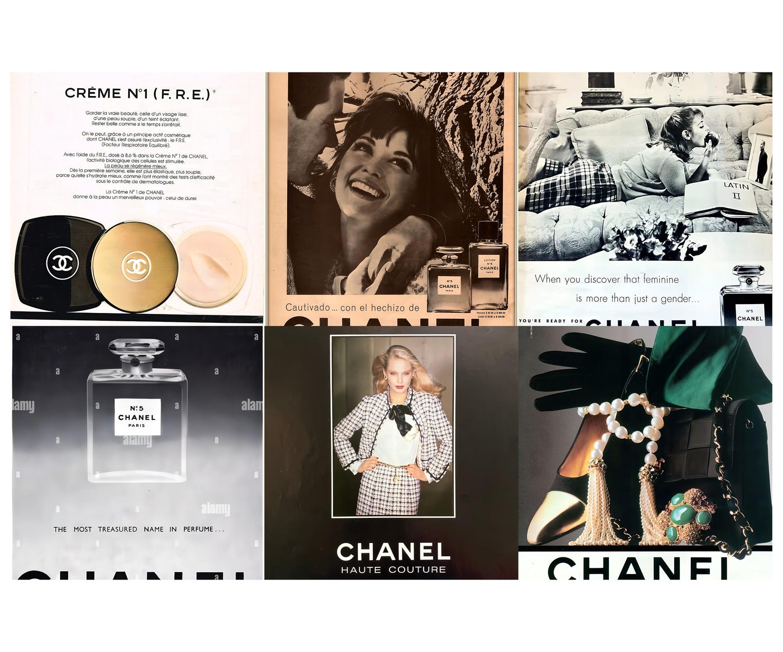 Vintage Chanel Advertisement Poster | Vintage Posters Scrapbook Junk ...