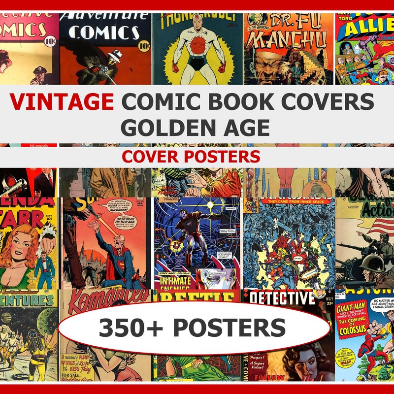 Comics No Covers - Etsy