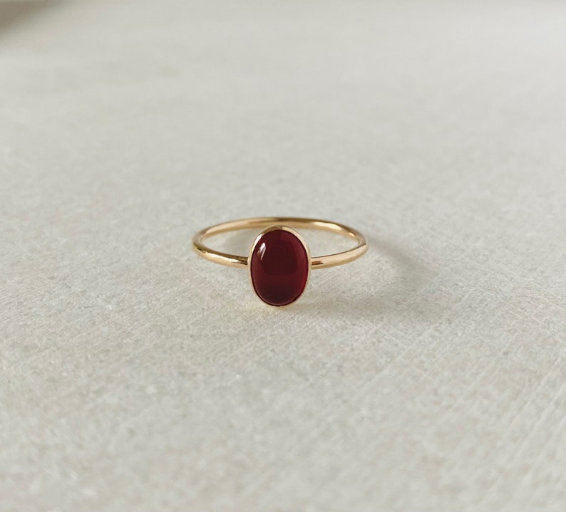 Carnelian Ring Gold Filled Gemstone Ring or Sterling Silver - Etsy Carnelian Ring Gold Filled Gemstone Ring or Sterling Silver - Etsy