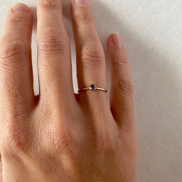 June Birthstone Ring - Etsy