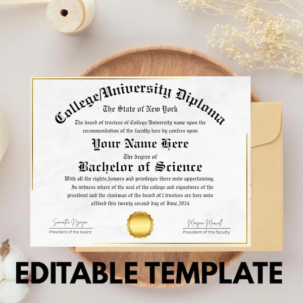 Diploma Frame - Etsy UK