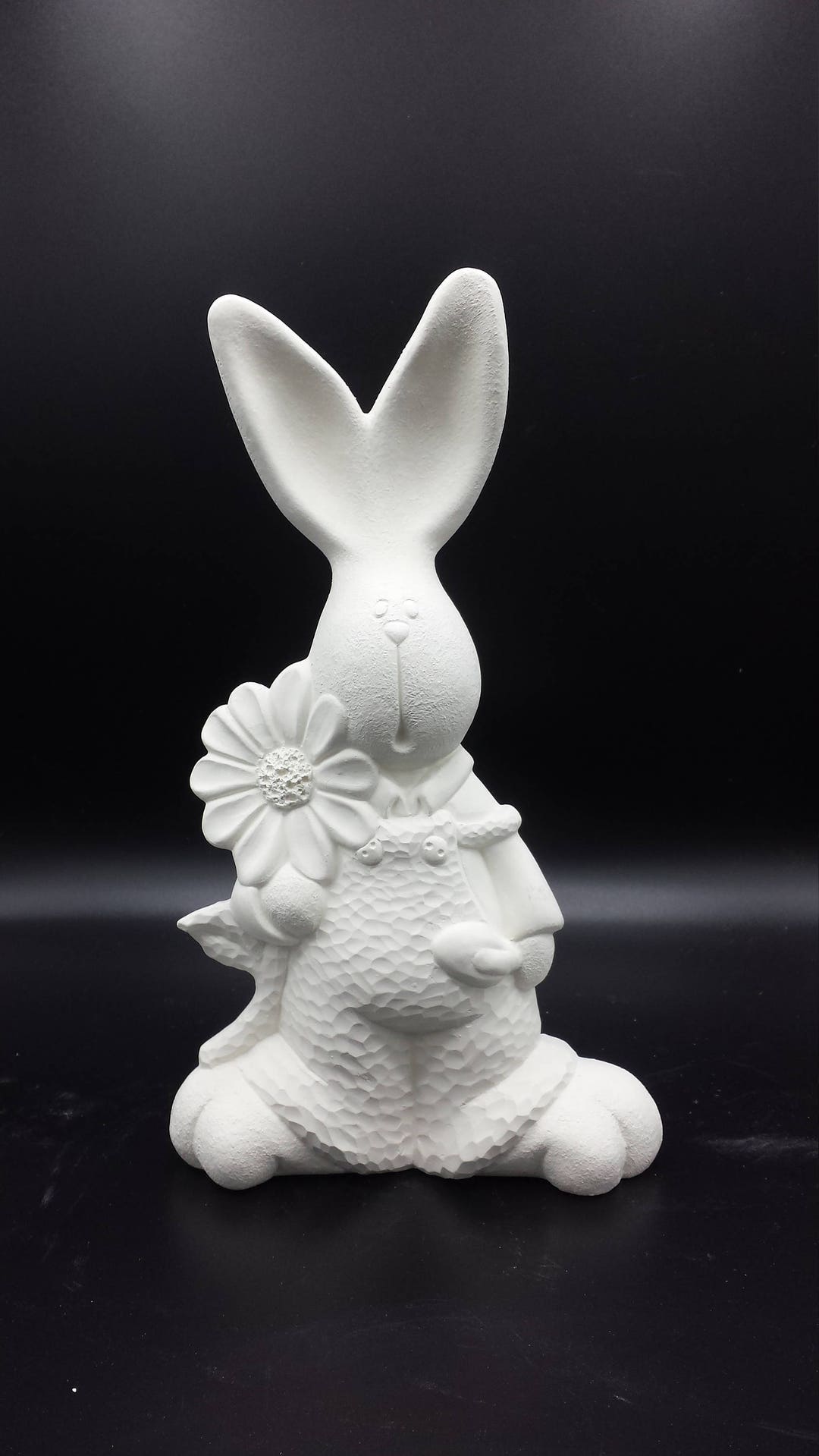 Ceramic Edward Bunny Bisque - Etsy