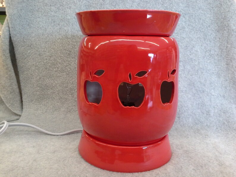 Ceramic Electric Apple Tart Warmer finished - Etsy