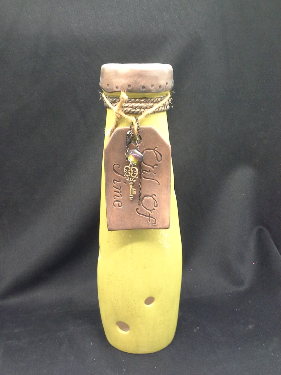 Large Painted Potion Bottle - Etsy