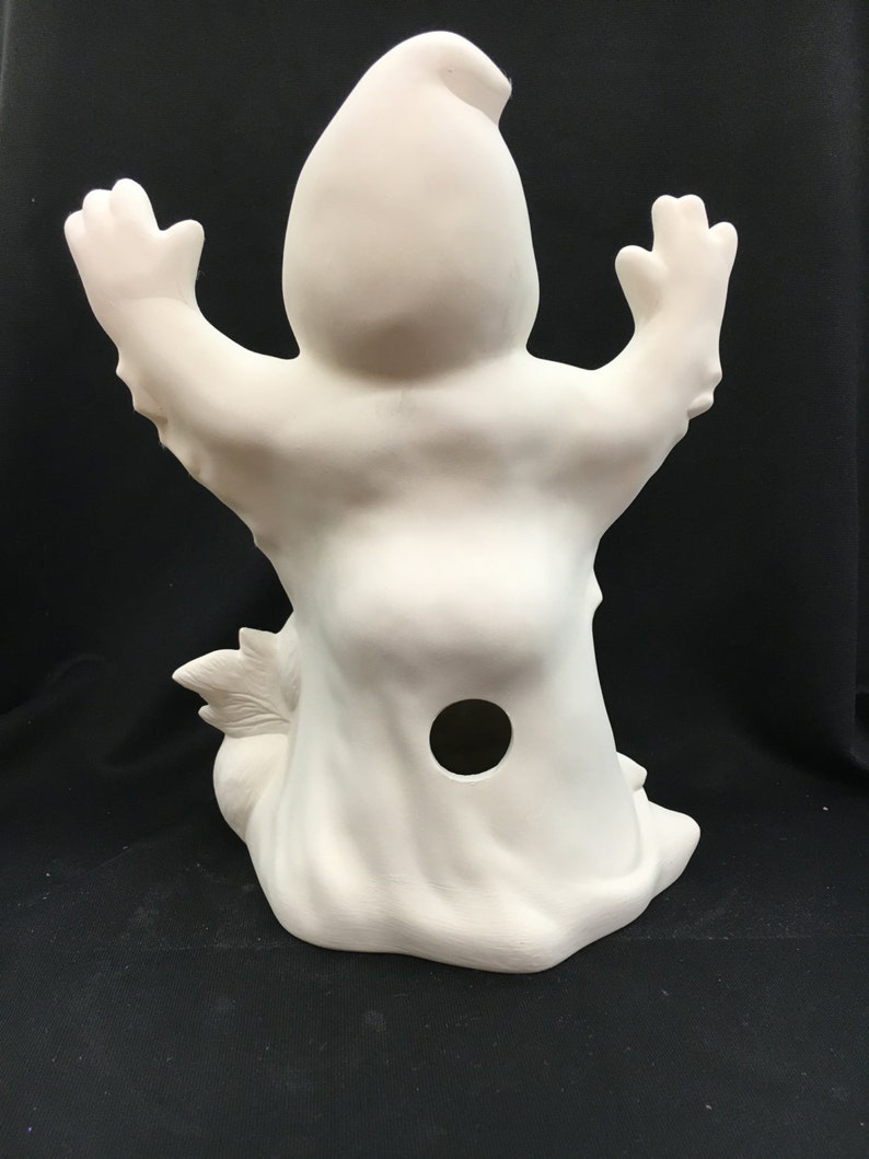 Ceramic Boo Ghost Bisque unfinished - Etsy