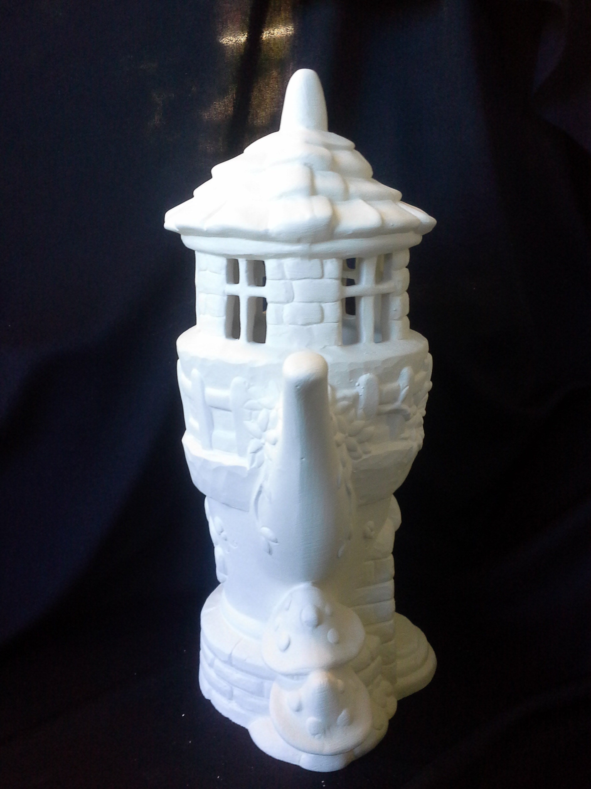 Fairy Garden Enchanted Teapot House Ceramic Bisque - Etsy