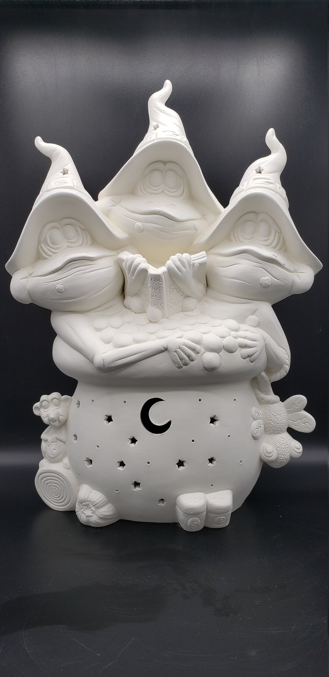 Oops Frog Witch Soup Ceramic Bisque (UNFINSIHED) - Etsy