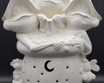 Enchanted Frog Witch - Etsy