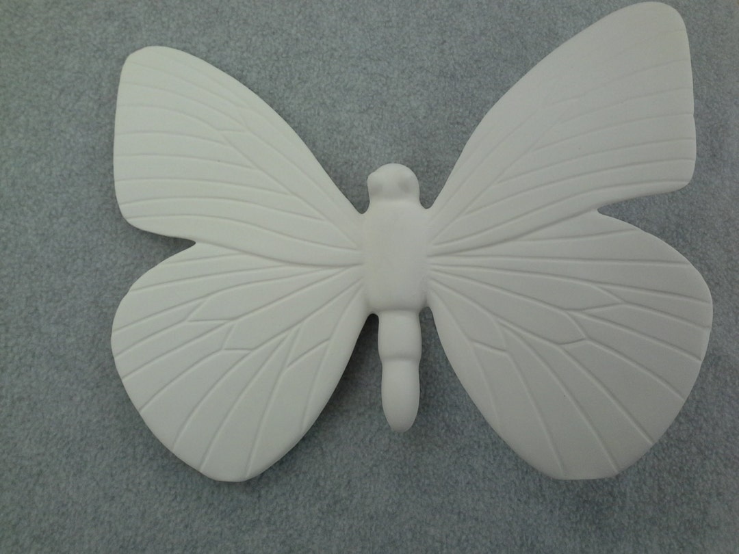 Ceramic Butterfly Bisque (unfinished) - Etsy