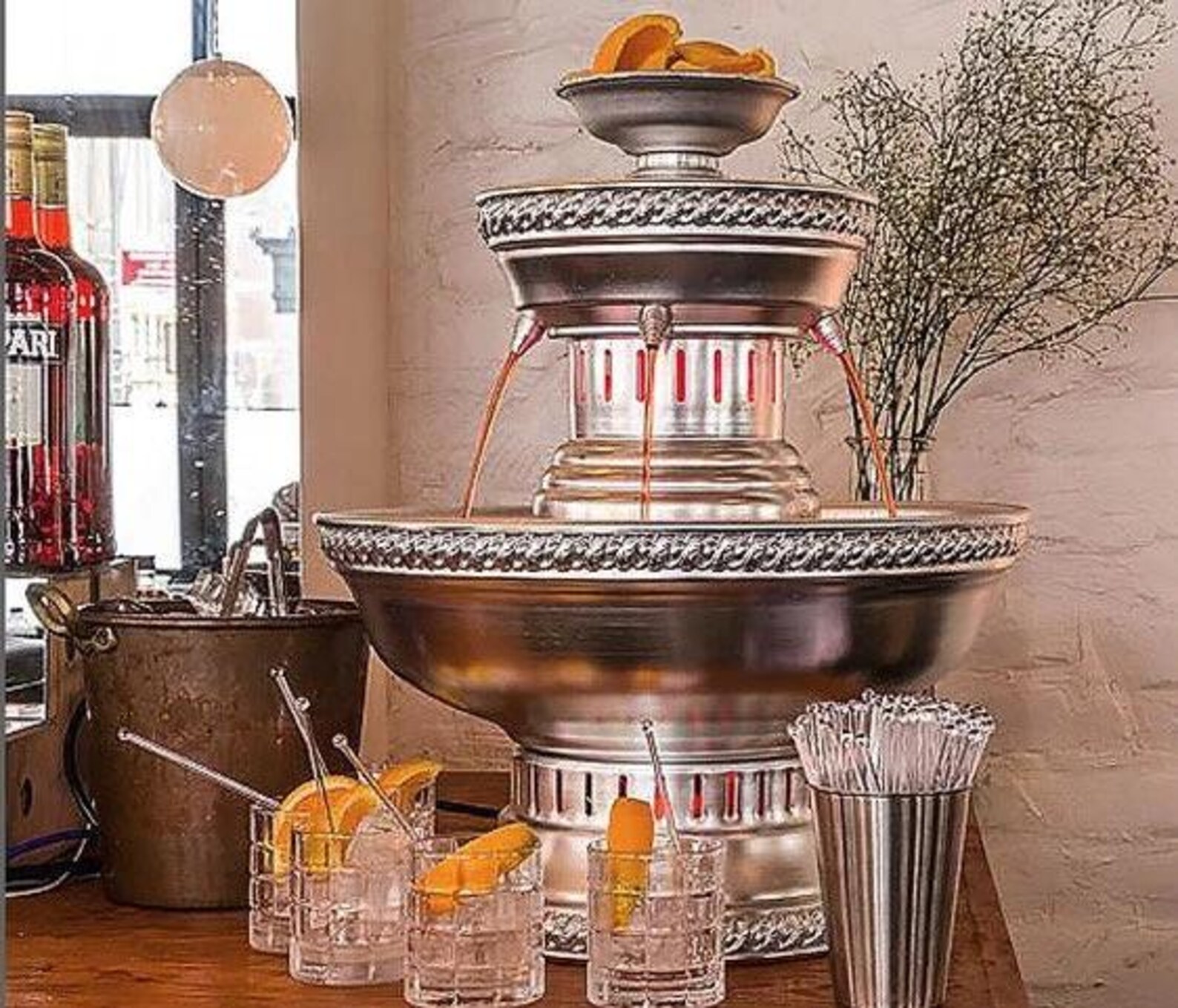 Buffet Fountain Champagne Fountain Party Drinks Fountain Catering ...