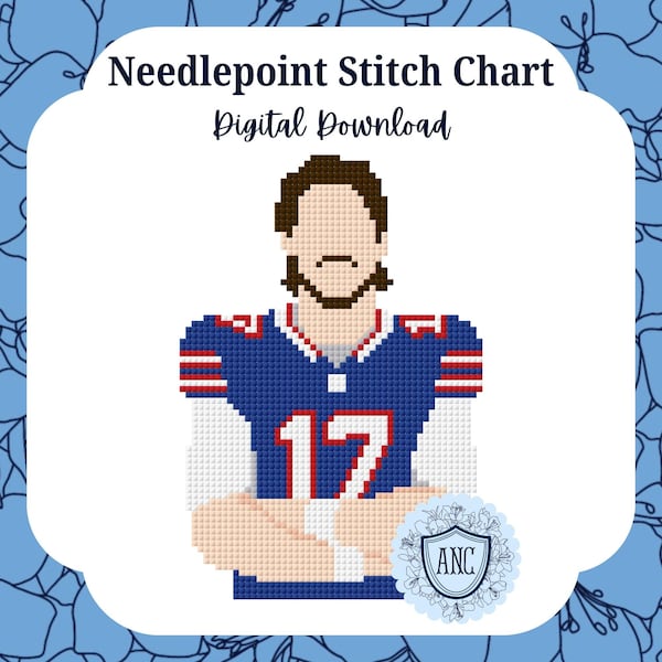 Nfl Needlepoint Patterns - Etsy