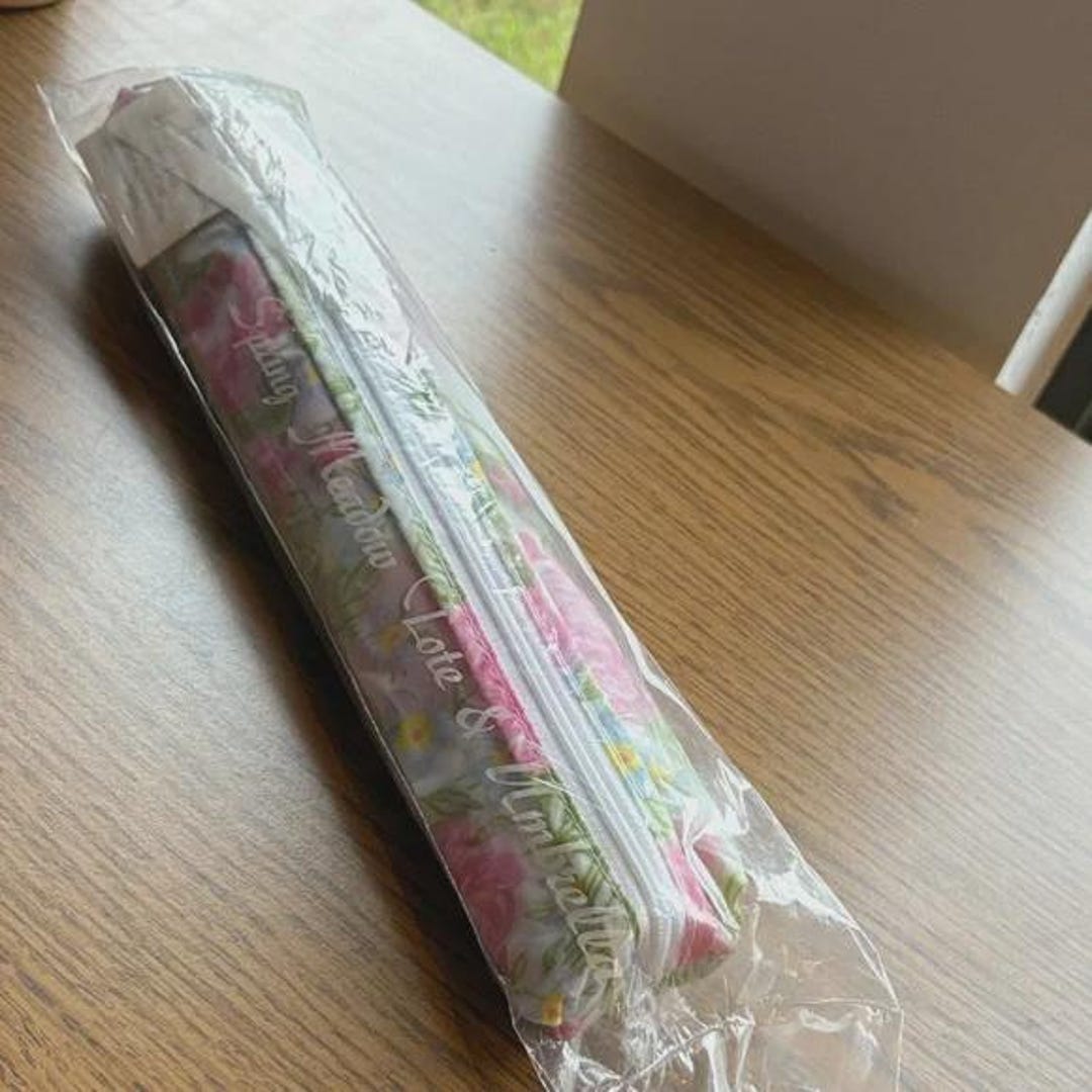 Spring Meadows Avon Floral Umbrella With Pink and Green Design - Etsy