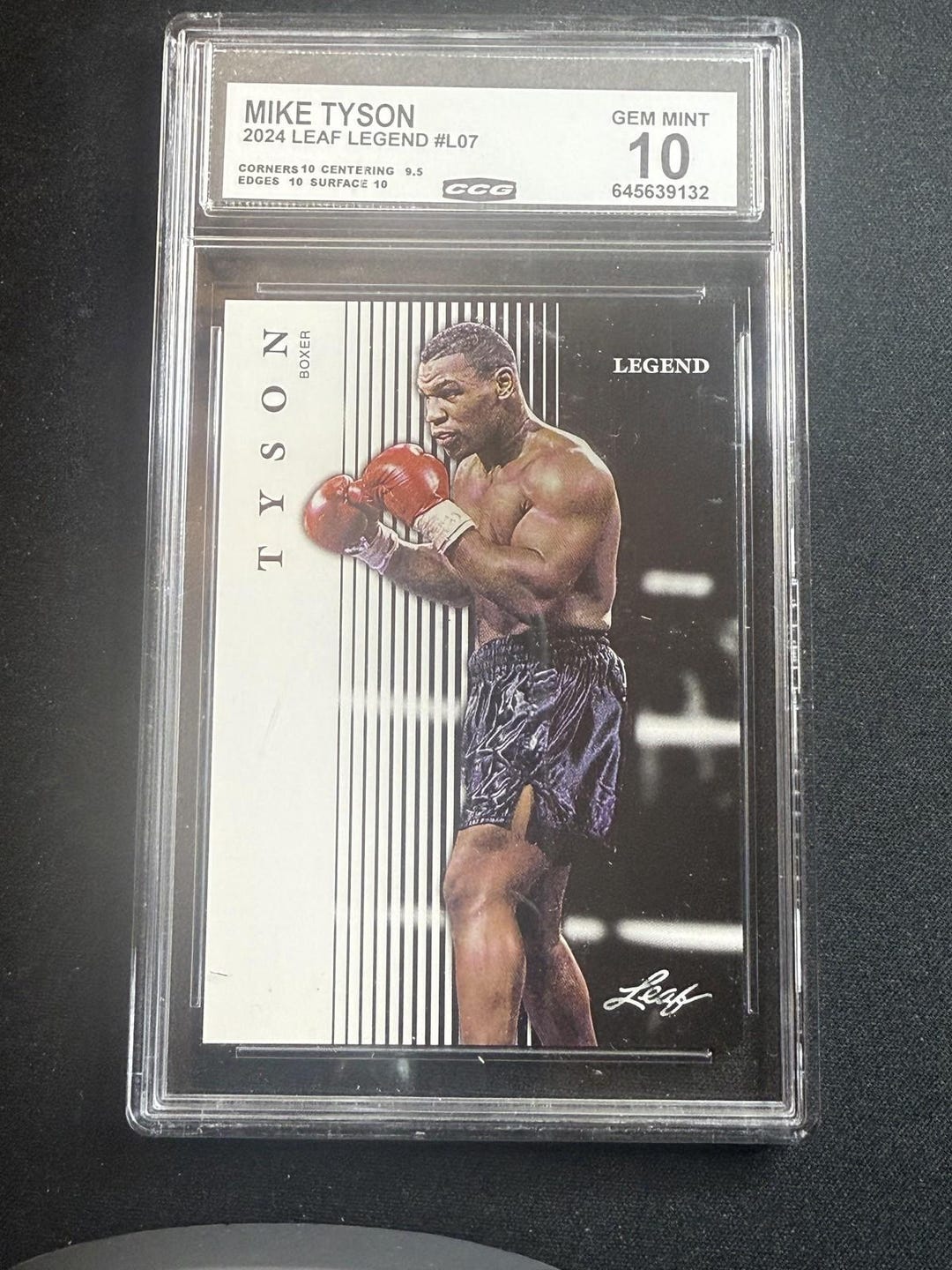 Mike Tyson 2024 Leaf Legend CCG 10 - Etsy