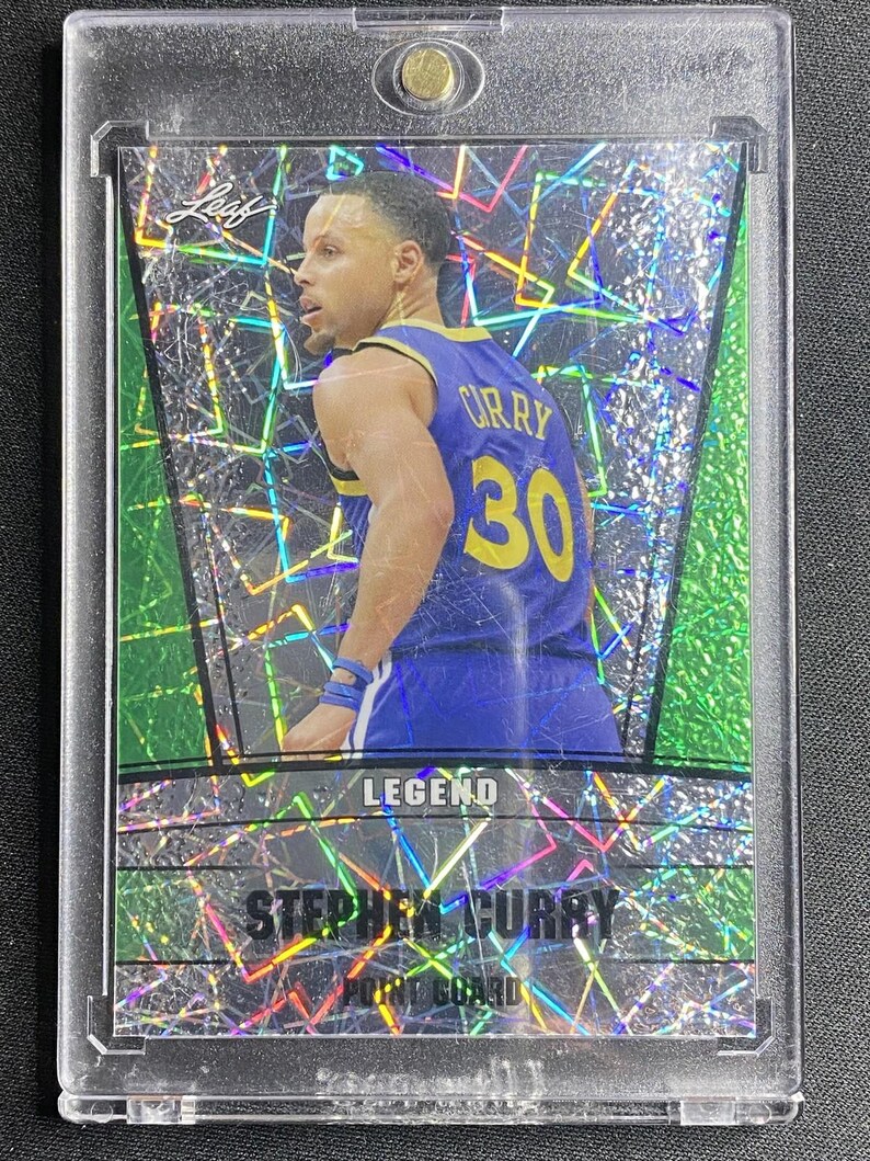 Stephen Curry 2023 Leaf Metal Legend LS23 Green /5 RC - Etsy