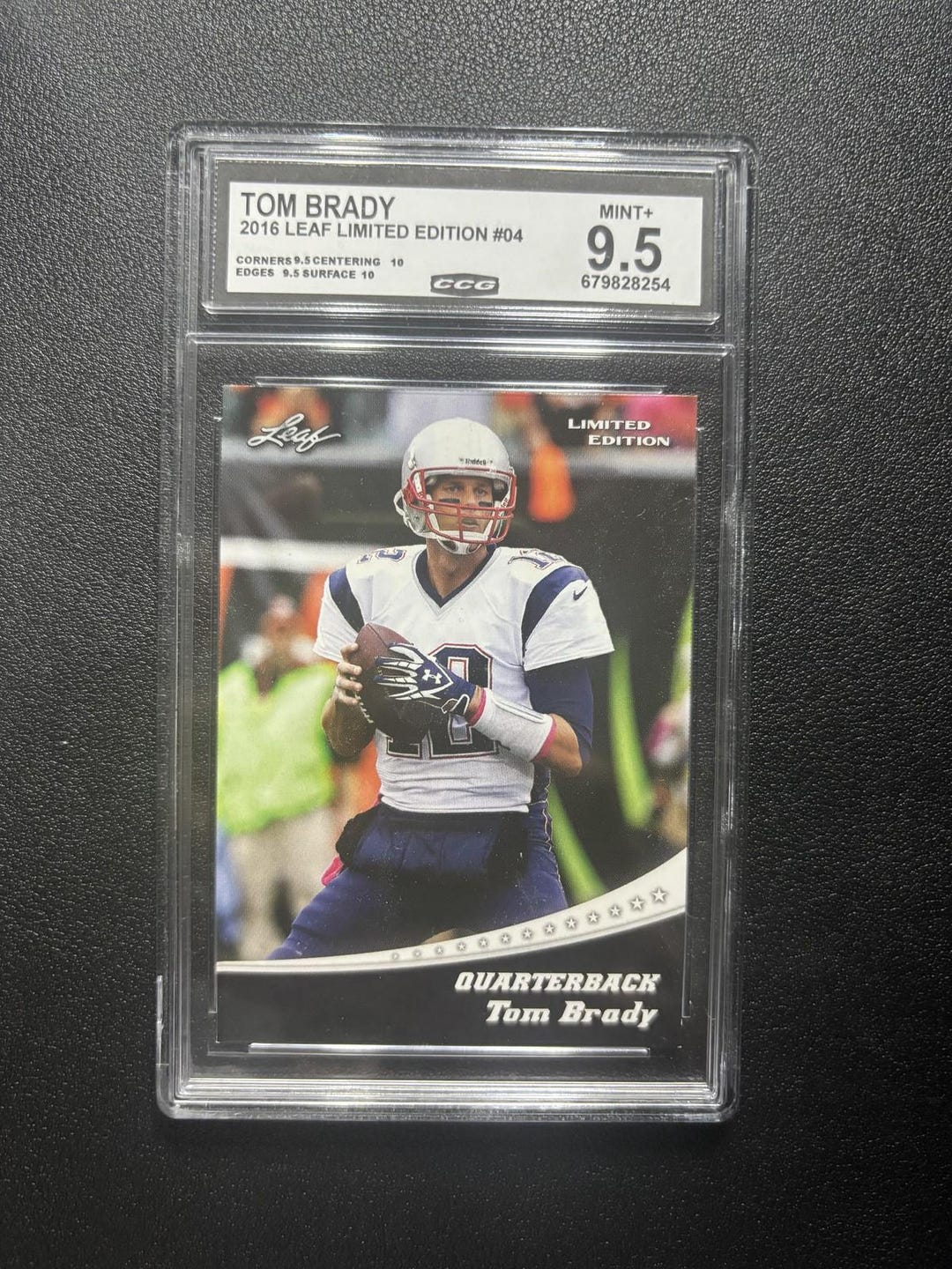 Tom Brady 2016 Leaf Limited Edition CCG 9.5 RC - Etsy