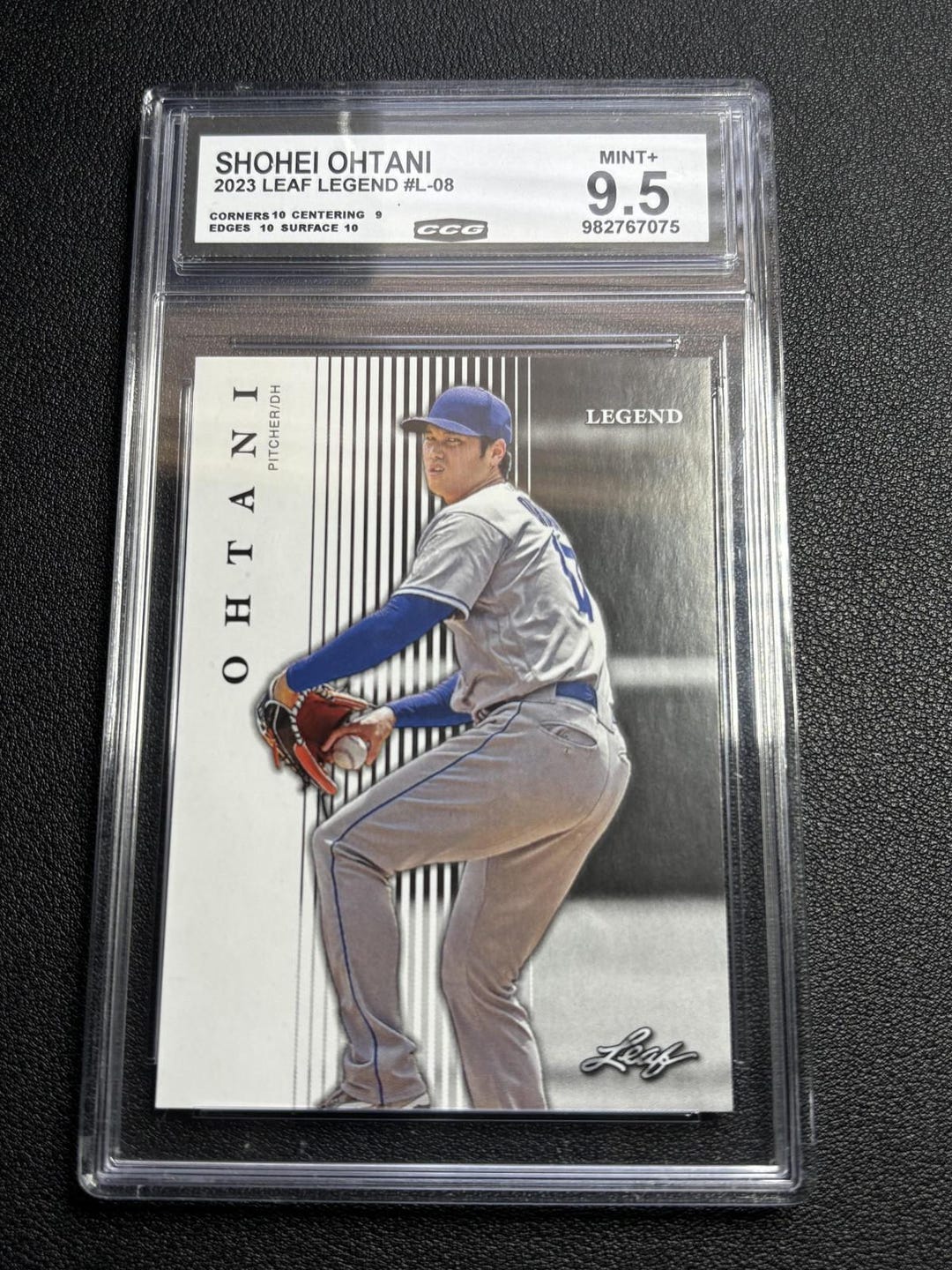 Shohei Ohtani 2023 Leaf Legend CCG 9.5 - Etsy