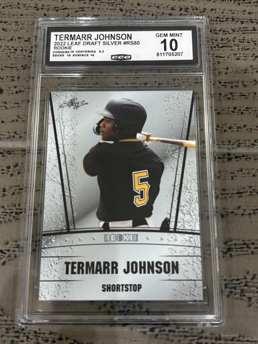 Termarr Johnson 2022 Leaf Draft CCG 10 RC - Etsy